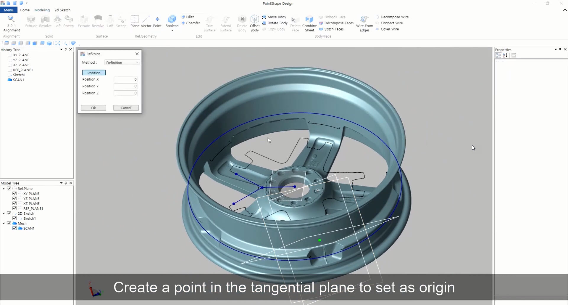 PointShape Design | Reverse Eng. แปลงStl จาก สแกน 3มิติ เครื่องสแกน 3D